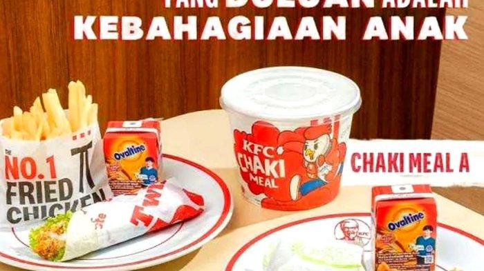 Promo KFC Sabtu 28 Oktober 2023, Menu Chaki cuma Rp32 Ribuan, Isi ...