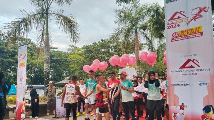 Peserta AGM Fun Run 4K dan 8K Mulai Padati Rantau Baru ...