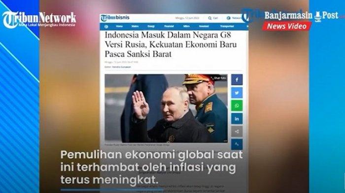 NEWS UPDATE - Putin Masukkan Indonesia ke Daftar Negara G8 Baru Versi ...