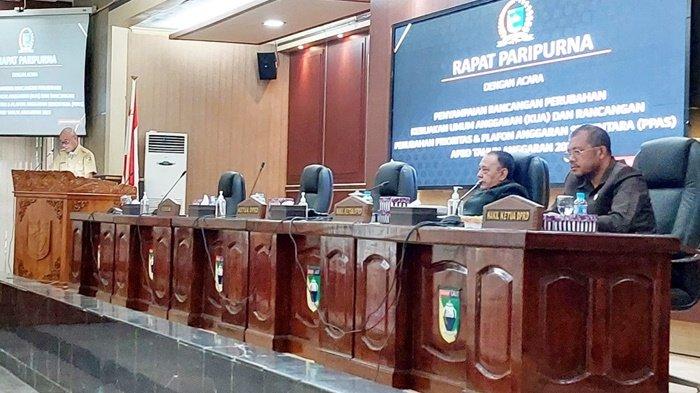 Rancangan Perubahan KUA dan PPAS 2023 Bergulir, DPRD Kabupaten Tala Segera Lakukan Pembahasan ...