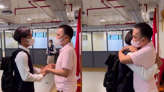 Reaksi Teman Sekolah Lihat Betrand Peto Manja pada Ruben Onsu Terekam ...