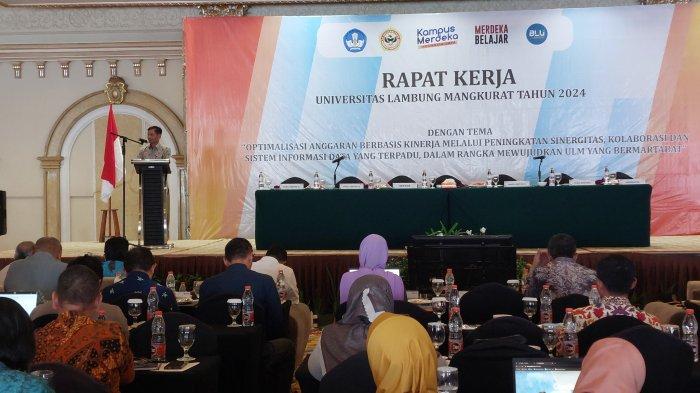 Gelar Rapat Kerja Tahun 2024, Rektor ULM Inginkan Serapan Anggaran Maksimal dan Efisien ...