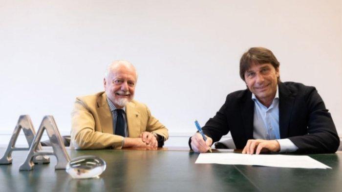 Resmi: Antonio Conte Jadi Pelatih Napoli, Sinyal Ancaman Inter dan AC Milan, Romelu Lukaku ...