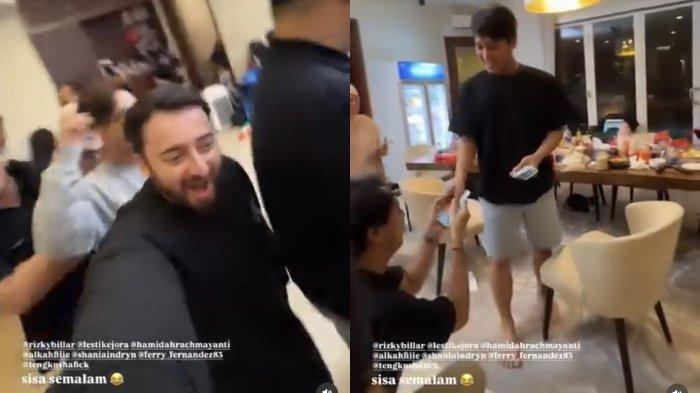 Kaya Raya, Sikap Lesti Kejora dan Rizky Billar pada Kerabat Terekam di Tahun Baru, Bagi Segepok ...