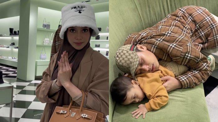 Ketiduran Saat Temani Lesti Kejora Belanja, Rizky Billar dan Baby L Jadi Perhatian ...