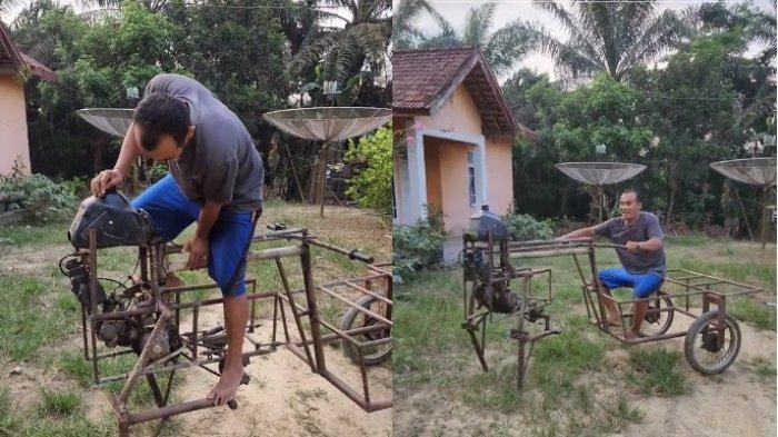 Viral Pria Asal Indonesia Ciptakan Robot Kuda dari Peralatan Sederhana ...