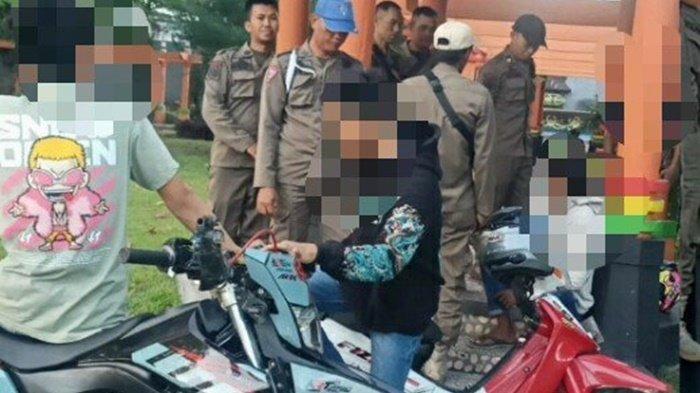 Pesta Miras di Bulan Ramadhan, Sekelompok Remaja Dibubarkan Satpol PP dan Damkar Kapuas ...