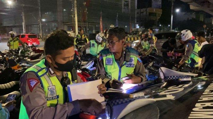 Razia, Satlantas Polresta Banjarmasin Amankan 72 Sepeda Motor Berknalpot Brong - Banjarmasinpost ...