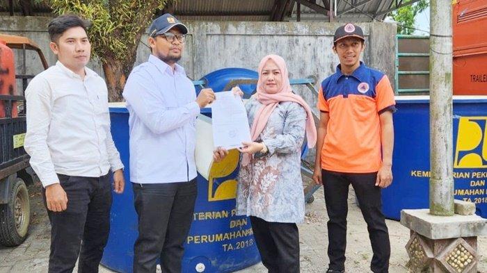 Permudah Penyaluran Air Bersih, BPBD Banjarbaru Dapat 10 Tandon dari Kementerian PUPR ...