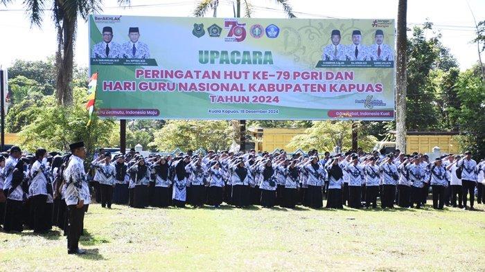Jadi Irup HUT ke-79 PGRI dan Hari Guru Nasional 2024, Sekda Kapuas Beri Pesan Ini ...