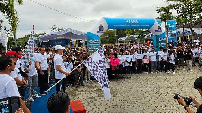 Semarak Jalan Sehat BUMN di Gunung Mas Kalteng, Kolaborasi PLN dan ...