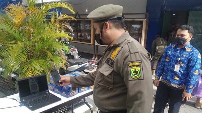 ASN Pemko Banjarmasin Gunakan Absen Scan Barcode, Masih Ada Manual ...