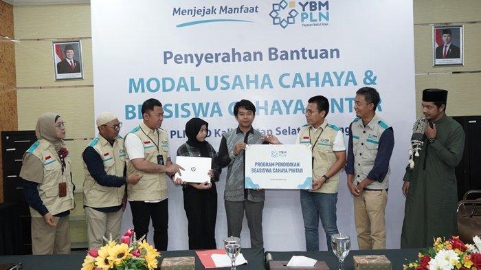 YBM PLN UID Kalselteng Salurkan Modal Usaha Cahaya dan Beasiswa Cahaya Pintar - Banjarmasinpost ...