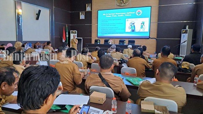 Ratusan Kepala Desa di Batola Diajari Aplikasi Desa Cerdas Digital, Jadi Percontohan ...