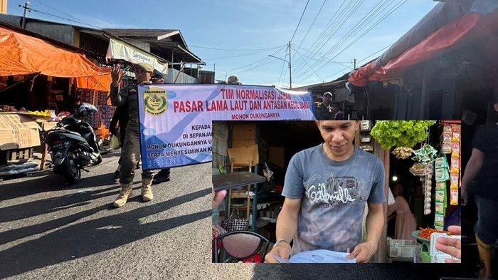 Pedagang di Jalan Pasar Lama Laut Masih Boleh Berjualan di Sepanjang ...