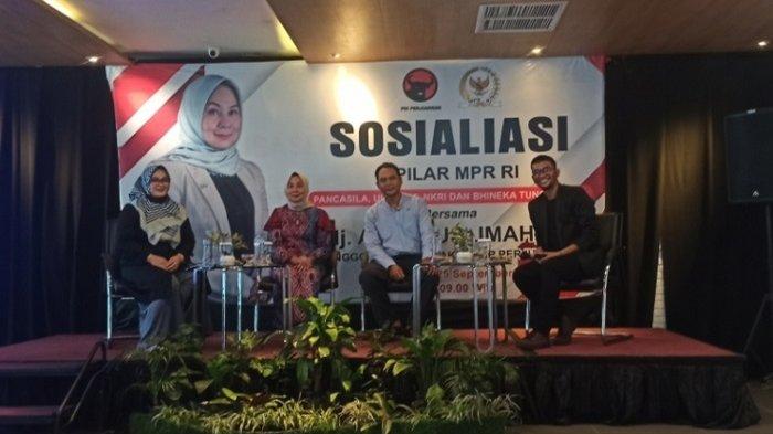Sosialisasi Empat Pilar MPR RI Berlanjut, Hj Aida Muslimah Sampaikan Materi ke Guru PAUD se ...