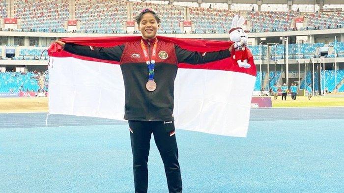Atlet Asal Kabupaten HST Dina Aulia Sumbang Perunggu pada Cabor Atletik di SEA Games Kamboja ...