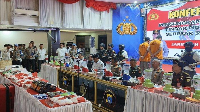 Polda Kalsel Amankan 35 Kg Sabu Jaringan Internasional, Satu Tersangka Warga Banjarmasin ...