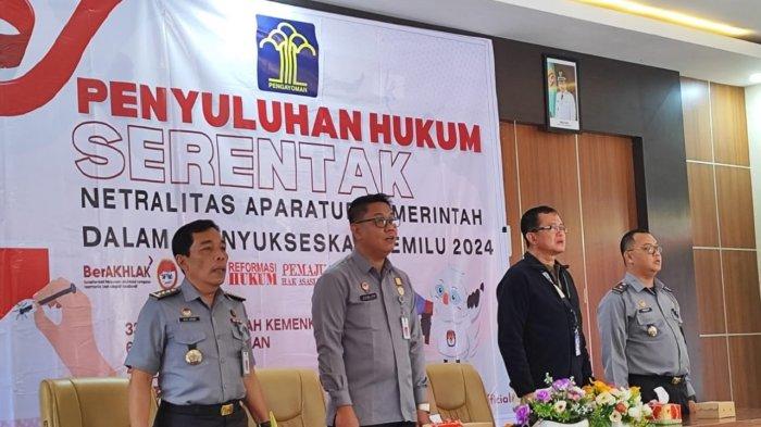 Kanwil Kemenkumham Kalsel Gelar Penyuluhan Hukum Serentak - Banjarmasinpost.co.id