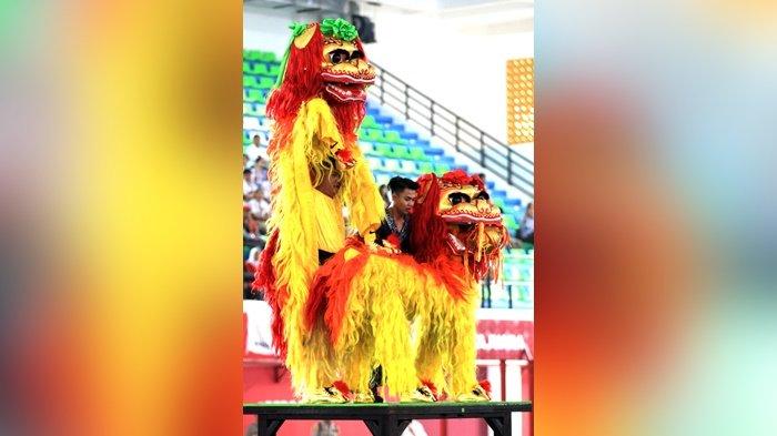 Tampil di Kategori Pekingsai Taolu Bebas, Tim Barongsai Finish di Peringkat 5 PON XXI Aceh-Sumut ...