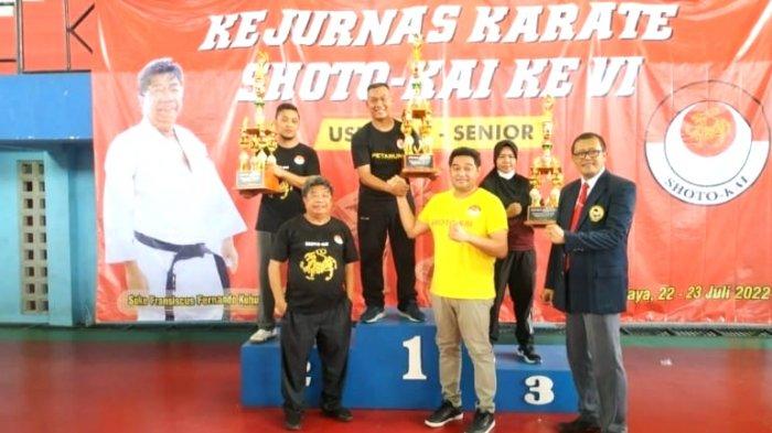 Raih 5 Medali Emas, Tim Kalsel Juara Umum III di Kejurnas Karate Shoto-Kai VI 2022 di Surabaya ...