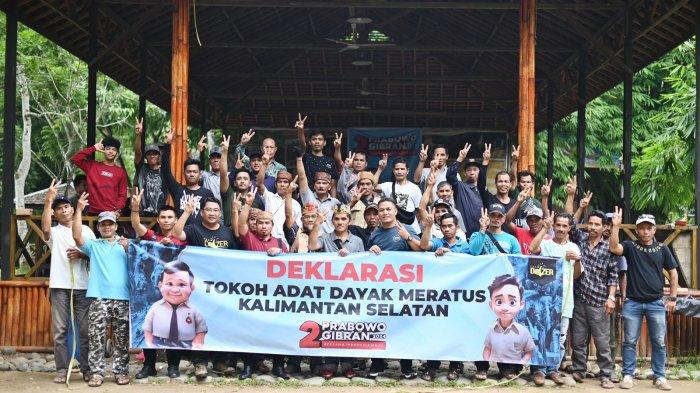 Tokoh Adat Dayak Meratus Rapatkan Barisan Menangkan Prabowo Gibran Satu ...
