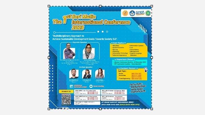 Sari Mulia International Conference 2023 Dilaksanakan Secara Daring ...