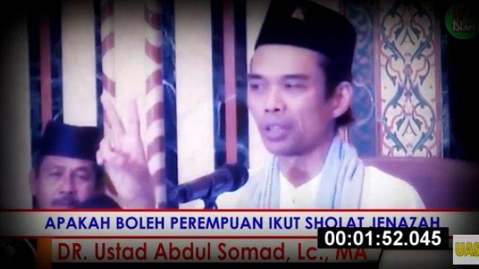 Bolehkah Perempuan Ikut Shalat Jenazah Ustadz Abdul Somad Jelaskan Sifat Kaum Hawa Yang Susah 