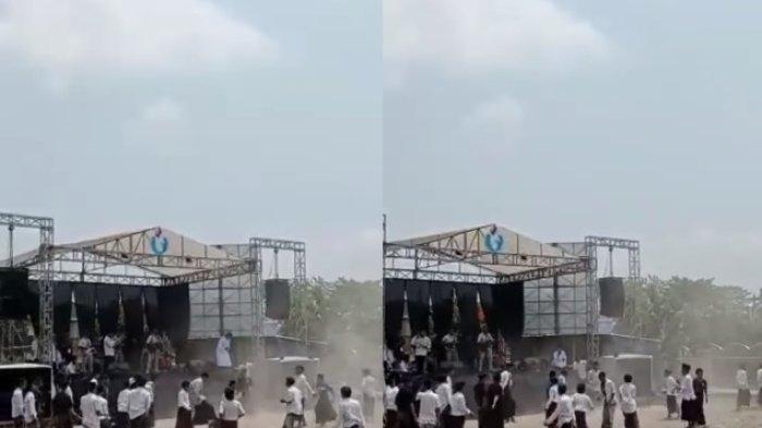 Viral Aksi Puluhan Santri Asik Moshing Saat Peringatan Hari Santri 2023, Bak Konser Musik Metal ...