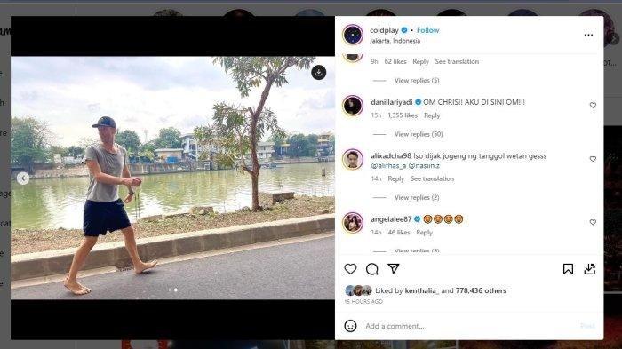 Perilaku Chris Martin di Jalanan Jakarta Jelang Konser Coldplay Terekam ...