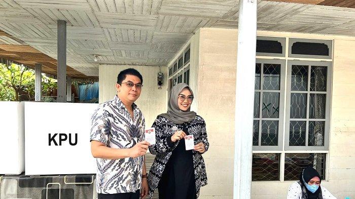 Wabup Kotabaru Andi Rudi Latif, Gunakan Hak Suara di Pilkades Serentak di Desa Semayap ...