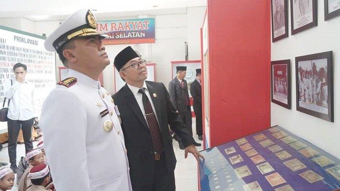 Kenang Perjuangan Brigjen H Hasan Basry, Wabup HSS Bersama Danlanal ke ...