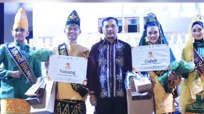 Maulana dan Anastasha Terpilih Jadi Nanang Galuh Kota Banjarbaru 2022 - Banjarmasinpost.co.id
