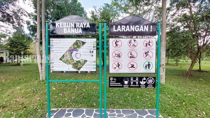 Wisata Kalsel - Pengunjung Kebun Raya Banua di Kota Banjarbaru Wajib ...