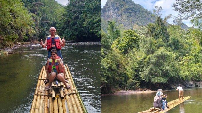 Wisata Kalsel : Sungai Amandit Surut, Bamboo Rafiting di Loksado Bisa ...