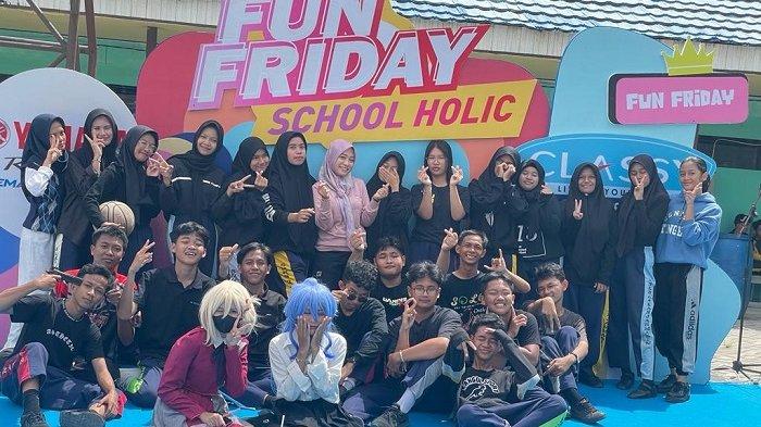 Fazzio Youth Project School Holic Serbu SMK 2 Banjarmasin - Banjarmasinpost.co.id