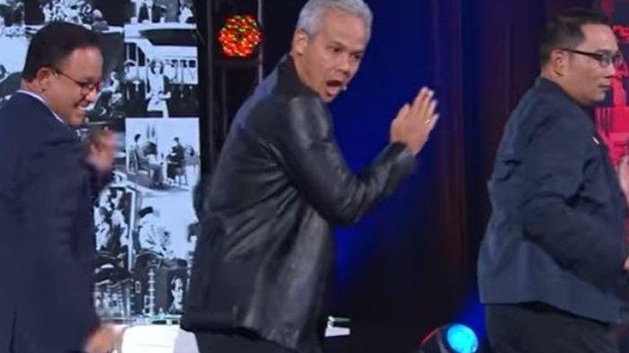 Viral Video Anies Baswedan, Ridwan Kamil, Ganjar Pranowo Joget Any Song Challenge ala Boyband ...