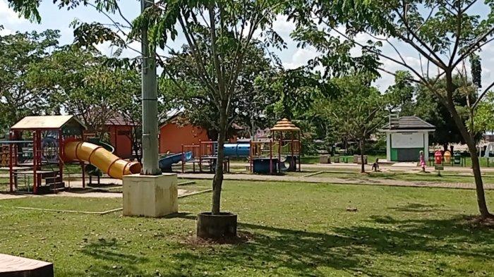 KalselPedia - Area Playground Tanjung Bersinar Park Dikembangkan Jadi ...