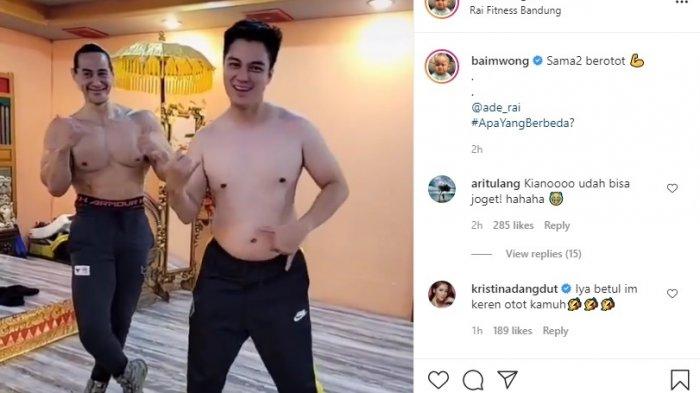 Video Pamer Otot Ade Rai dan Baim Wong Disorot, Suami Paula Verhoeven ...