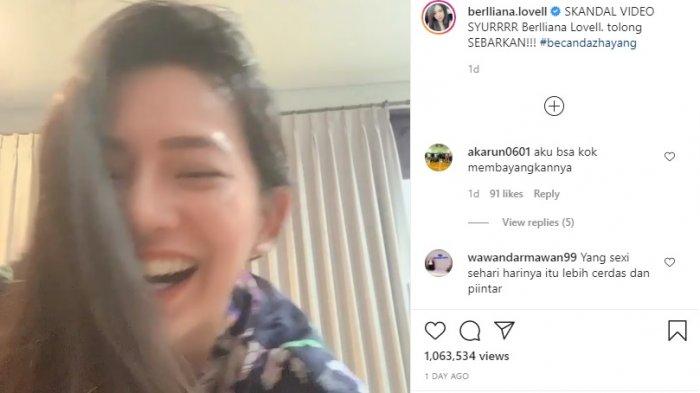 Tirukan Aksi di Video Syur Mirip Gisel, Selebgram Berlliana Banjir Sorotan - Banjarmasinpost.co.id