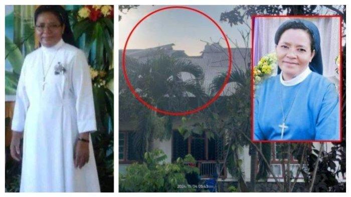 Detik-detik Gunung Lewotobi Laki-laki Meletus: Ini Kisah Haru Biarawati ...