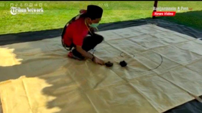 Permainan Rakyat Kalsel Bagasing, Gasing yang Lama Berputar akan Jadi ...