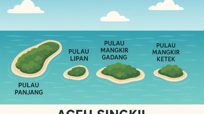 Fakta Sejarah Empat Pulau di Aceh yang Kini Jadi Milik Sumut, Mendagri Tito Karnavian Beber ...