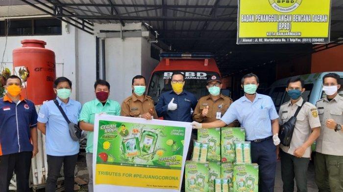 Dukung Tim Covid-19, Perusahaan Ini Berikan Bantuan Adem Sari Cingku ...