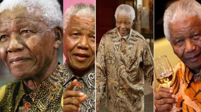Besok Hari Batik Nasional 2020, Asal Mula Tokoh Dunia Nelson Mandela ...