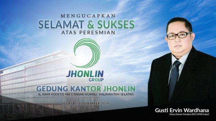 Gusti Ervin Wardhana: Selamat & Sukses Atas Diresmikannya Gedung Kantor ...