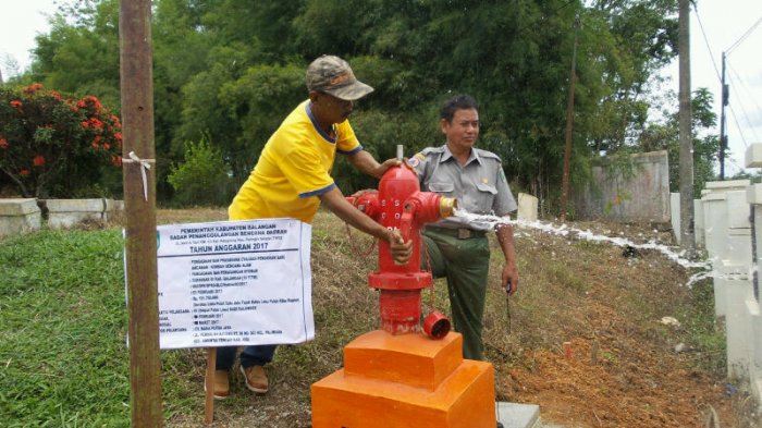 Ingat, di Sini 10 Titik Lokasi Hidran yang Dipasang BPBD Balangan ...