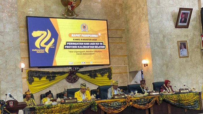 Tak Ada Gubernur dan Wagub di Rapat Paripurna Hari Jadi ke 74 Provinsi ... Tak Ada Gubernur dan Wagub di Rapat Paripurna Hari Jadi ke 74 Provinsi ...