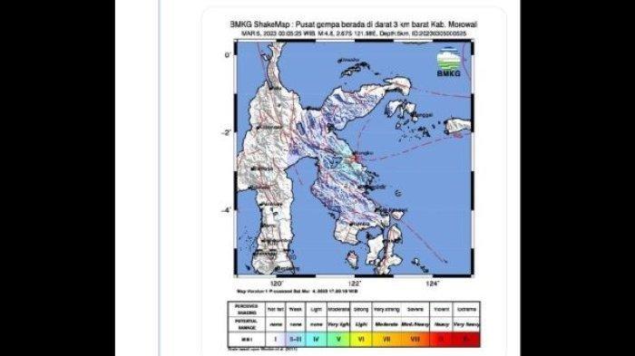 Gempa Bumi Goncang Bahodopi Morowali, Lampung dan NTT, Terjadi Dini ...