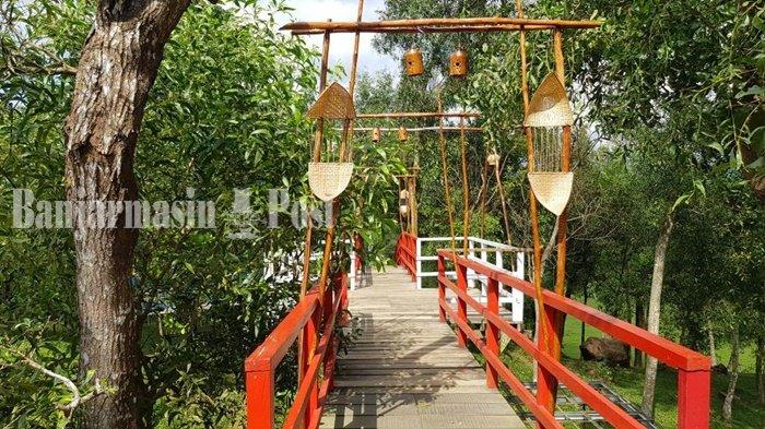 Wisata Kalsel, Ubah Area Penggembalaan Sapi Jadi Taman Permana yang ...